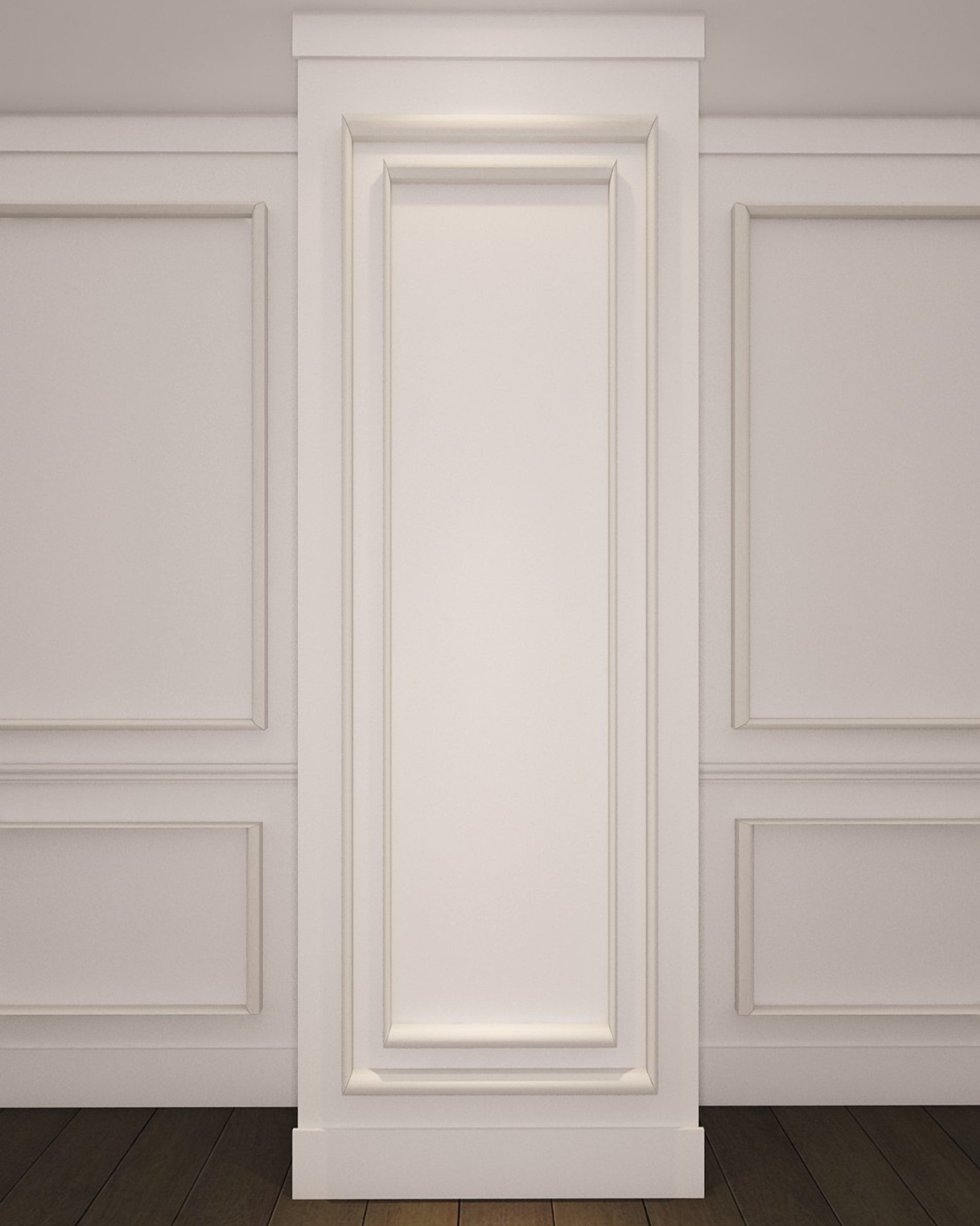 Full Height Double Tier Wainscoting | Fiftyseven